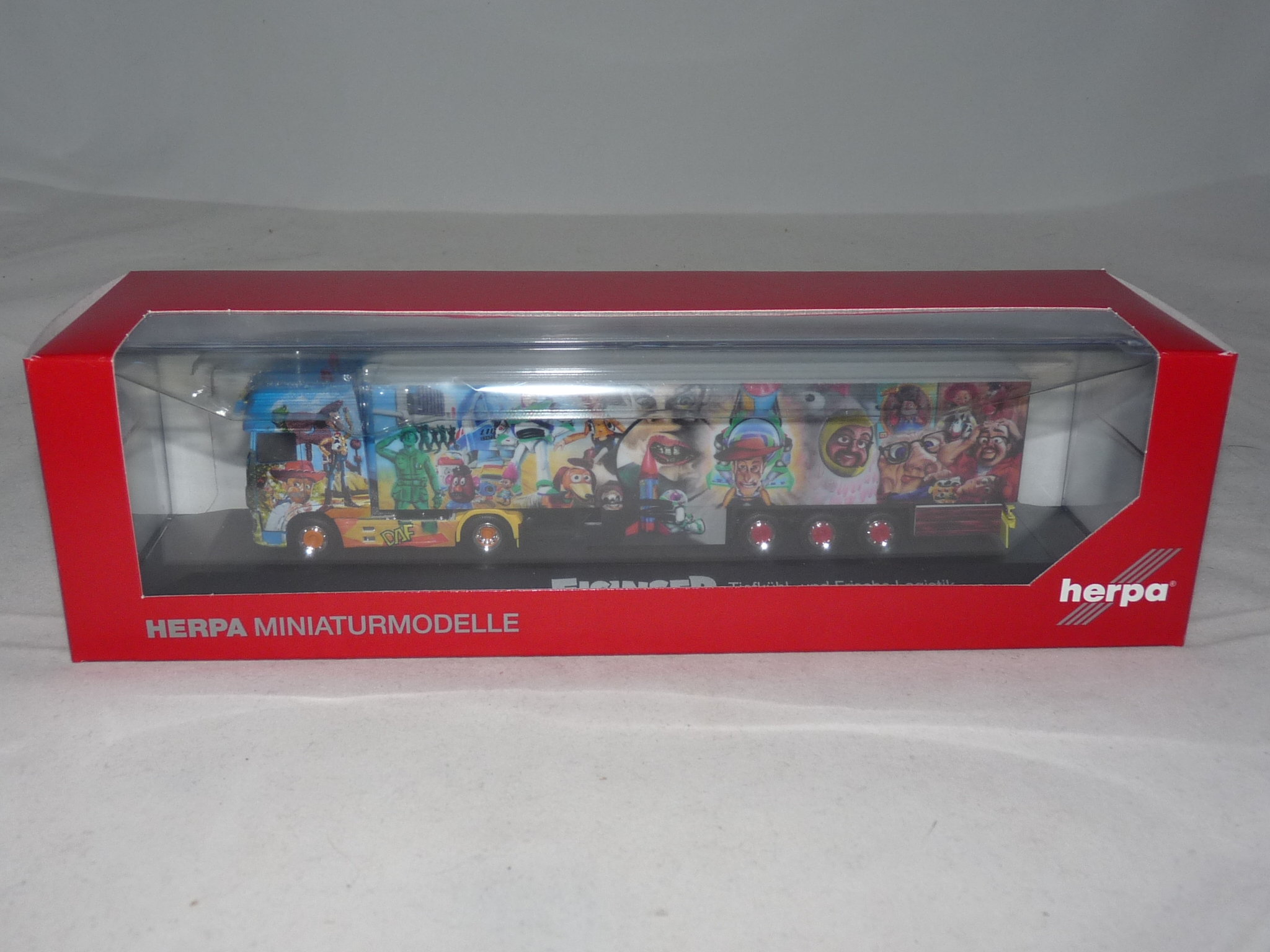 herpa 122146 DAF XF SSC Euro 6 Kühlkoffer-Sattelzug Eisinger 1:87 NEU ...