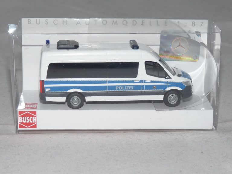 Busch 52610 Mercedes-Benz Sprinter Polizei Berlin 1:87 NEU + OVP ...