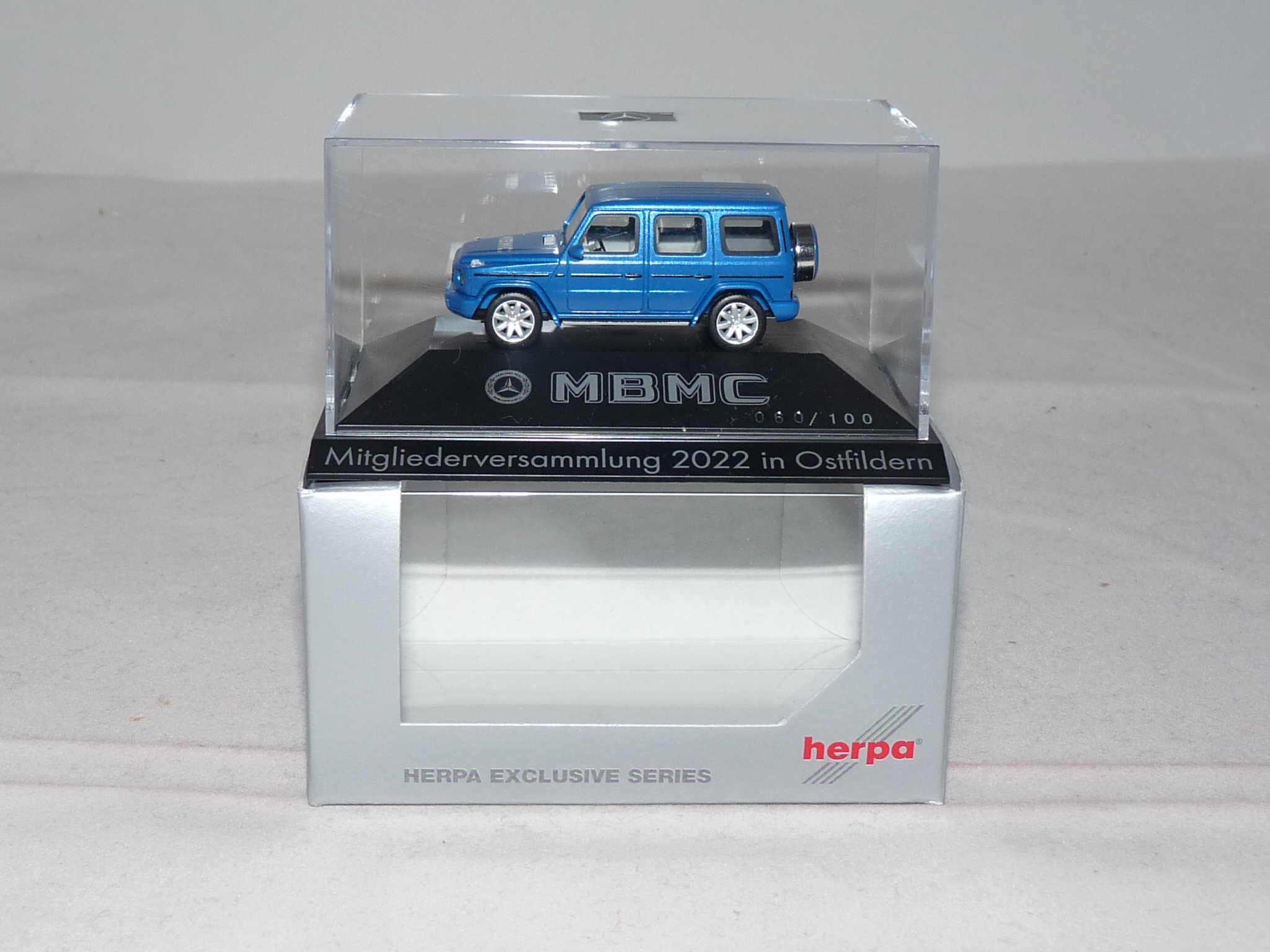 herpa Mercedes-Benz G-Klasse Jahresmodell MBMC 2022 ...