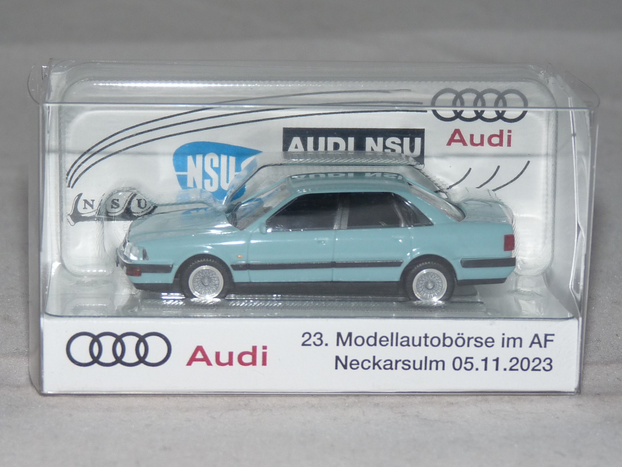 herpa Sondermodell Audi V8 – Modellautobörse im AF Neckarsulm 2023 1:87 ...